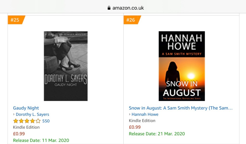 Dear Reader #41 – Hannah Howe