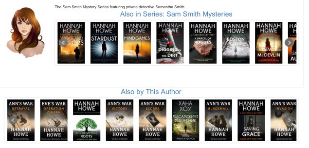 Authors Give Back – Hannah Howe